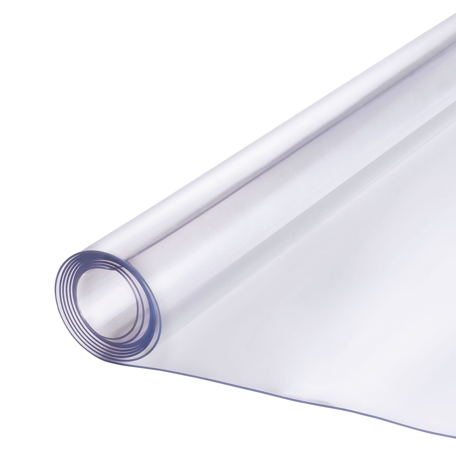VEVOR PVC galda pārklājs 122 x 122 cm, caurspīdīgs plastmasas virsmas
