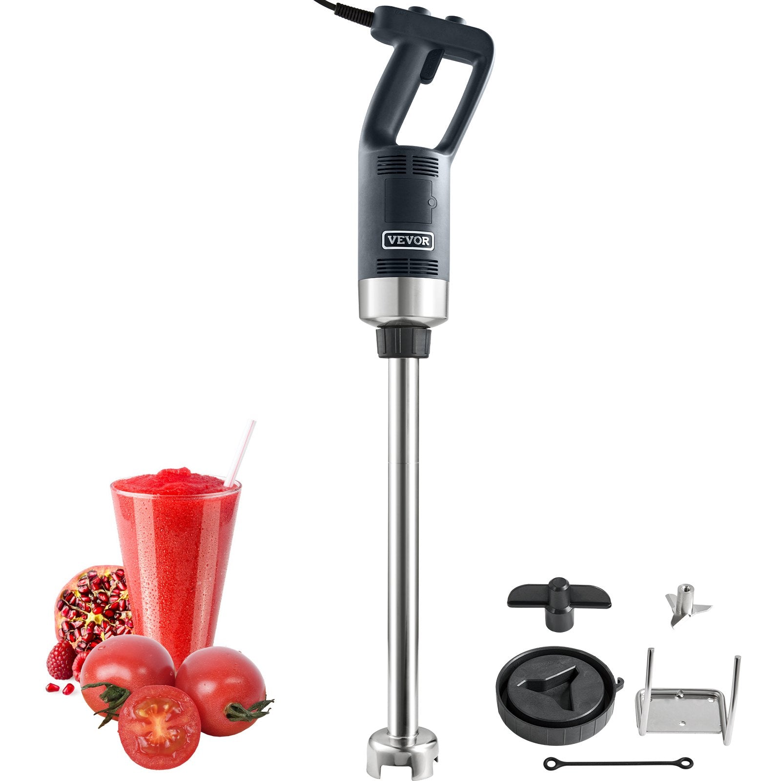 VEVOR komerciālais iegremdējamais blenderis, 750 W, 50 cm, maināms ātr